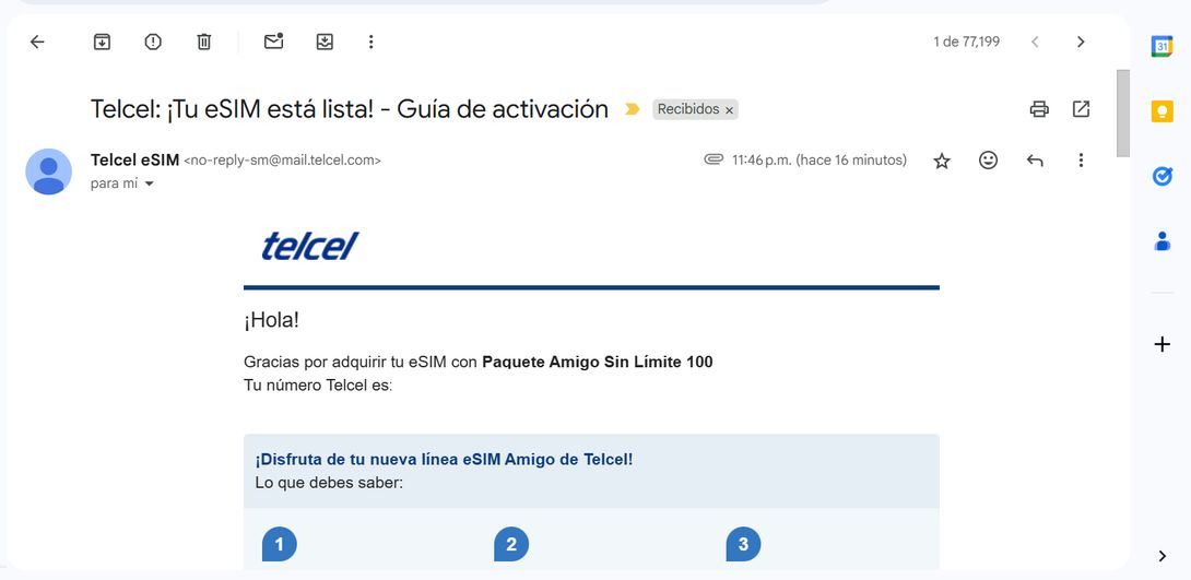 eSIM Telcel Prepago ¡Ya disponible en México! - Cambia sin costo at ...