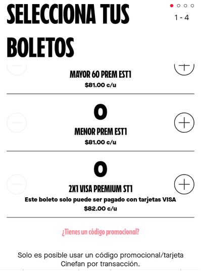 ¡Boletos 2x1 en Cinemex con tarjetas VISA! Disfruta el cine al máximo ...
