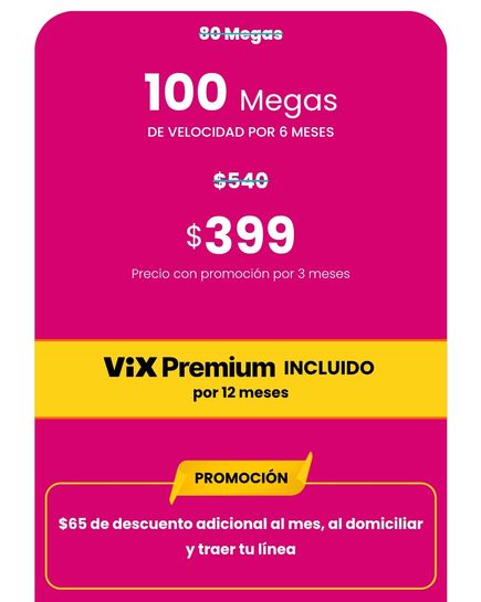 ¡80 megas simétrico por solo $389 al mes en Telmex! | Promodescuentos