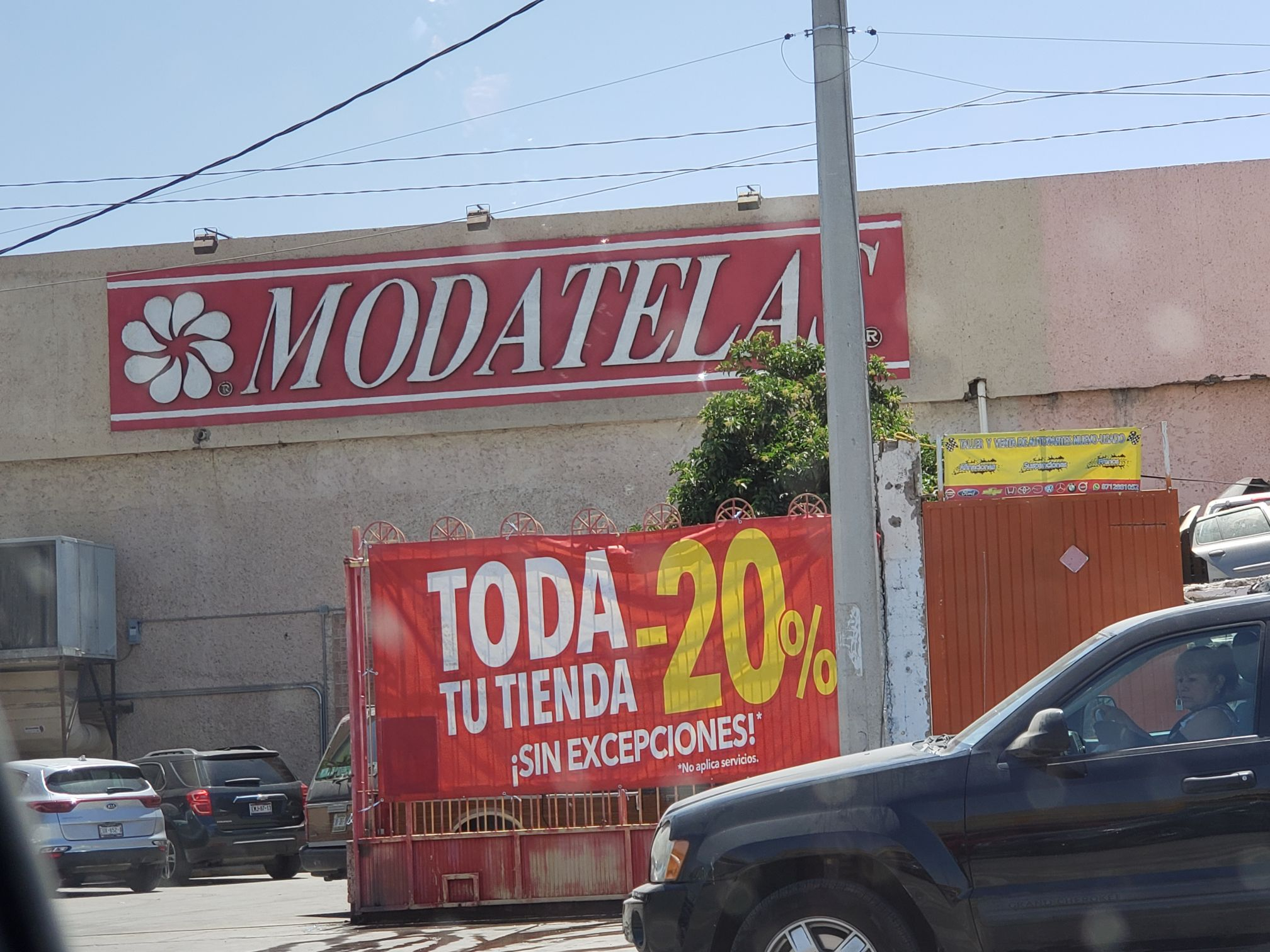 Modatelas, toda la tienda con 20% de descuento!