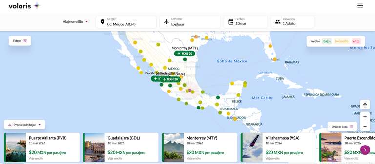 Vuelos de Volaris: nacionales desde $20 MXN y globales desde $49 USD at ...