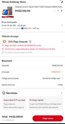 Ofertas y promociones de Tablets ⇒ junio 2025 - Promodescuentos