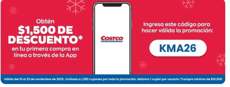 Ahorra $1,500 en tu primera compra de $10,000 en Costco | Promodescuentos