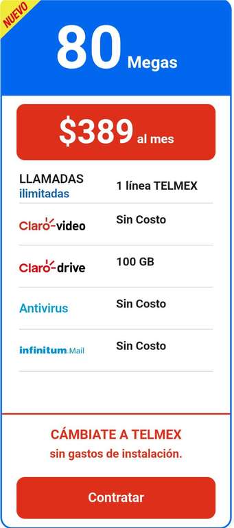 Nuevos paquetes Telmex: 100 Megas por $435 y más | Promodescuentos