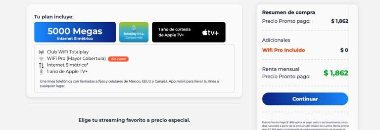 Total Play: Paquetes 5 Gbps $2,499 y 10 Gbps $2,999 at Totalplay ...