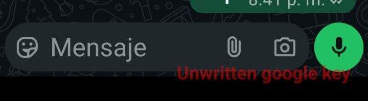 Mensaje unwritten google key Celular Cubot - promodescuentos.com