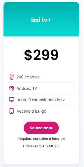 izzi tv+ | ¿alguien lo tiene? - promodescuentos.com